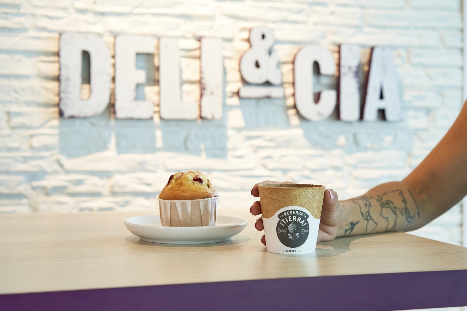 Areas Introduces Edible Cups In Spanish Airports As An Alternative To